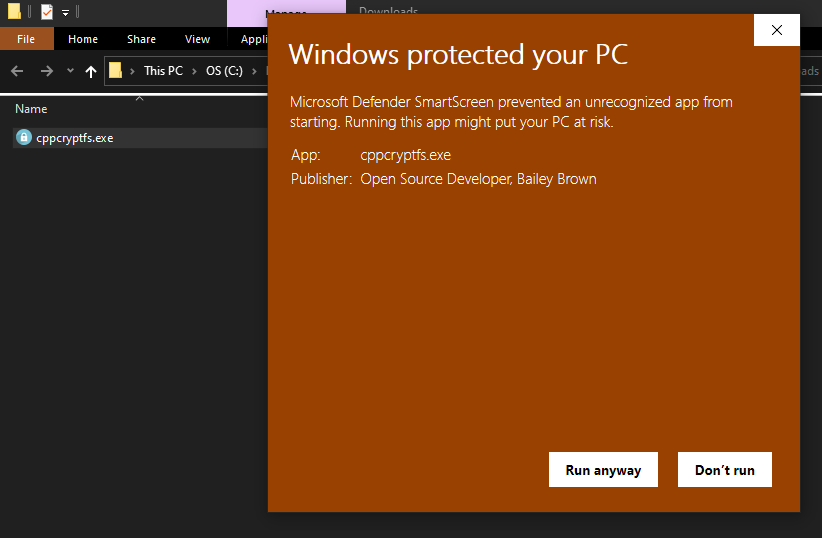Thank you! · Issue #113 · bailey27/cppcryptfs · GitHub