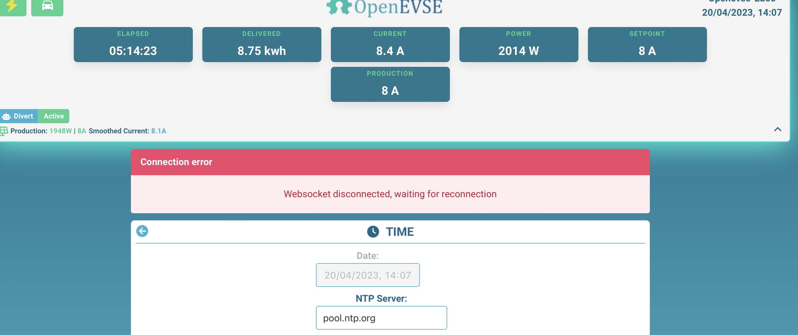 Websocket disconnected · Issue #603 · OpenEVSE/openevse_esp32_firmware ... Websocket disconnected · Issue #603 · OpenEVSE/openevse_esp32_firmware ...