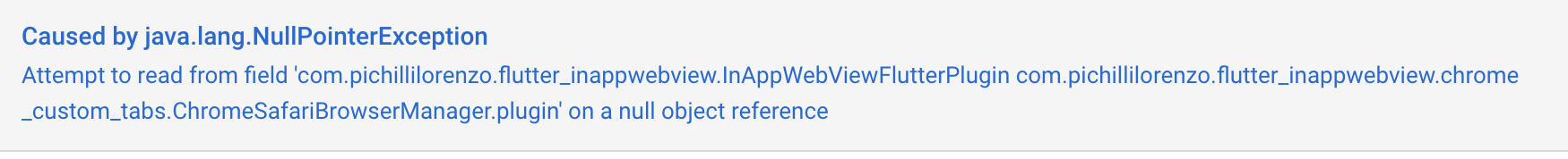 App occasionally crashes when webview is open on android · Issue #944 · pichillilorenzo/flutter ...