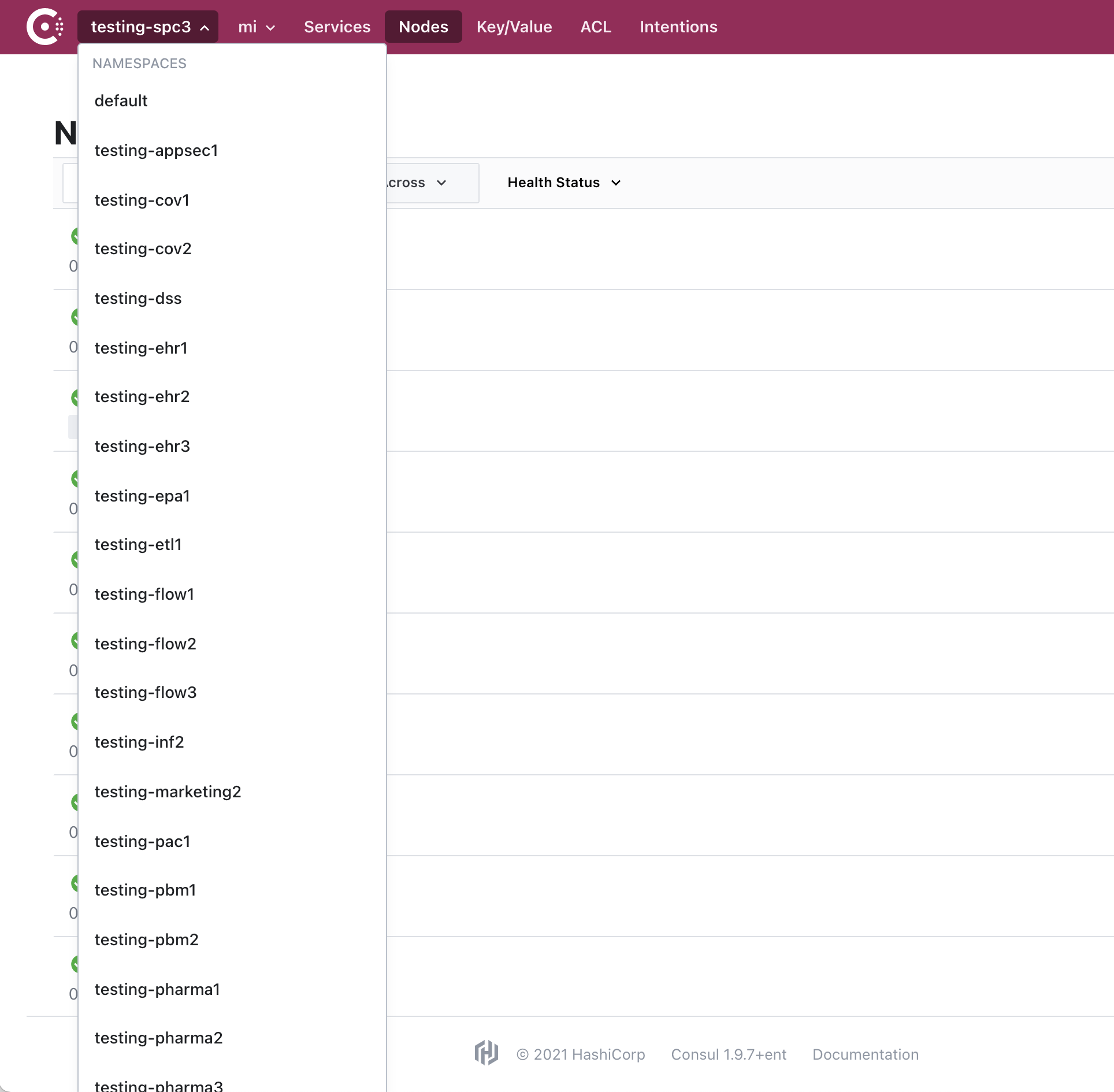 Namespace Dropdown In Ui Doesnt Work For High Numbers Of Namespaces · Issue 11246 · Hashicorp 