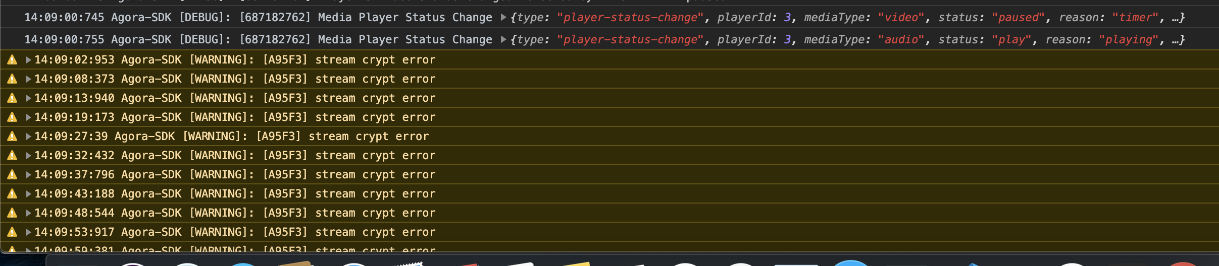 Agora encryption is not working · Issue #127 · AgoraIO-Extensions/Agora-Flutter-SDK · GitHub