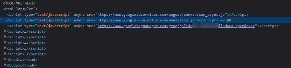 Global site tag scripts inject GA script above head tag · vercel next.js · Discussion #39082 ...