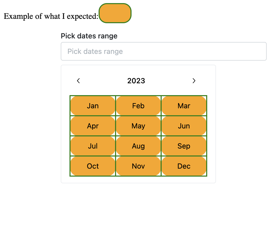 DatePicker borderRadius not working in some styles: monthsListCell ... DatePicker borderRadius not working in some styles: monthsListCell ...