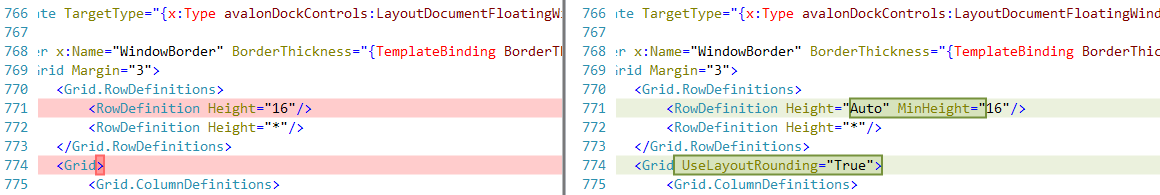 Avalondock Fixed Height Of Titles Of Floating Windows · Issue 1203 · Xceedsoftwarewpftoolkit