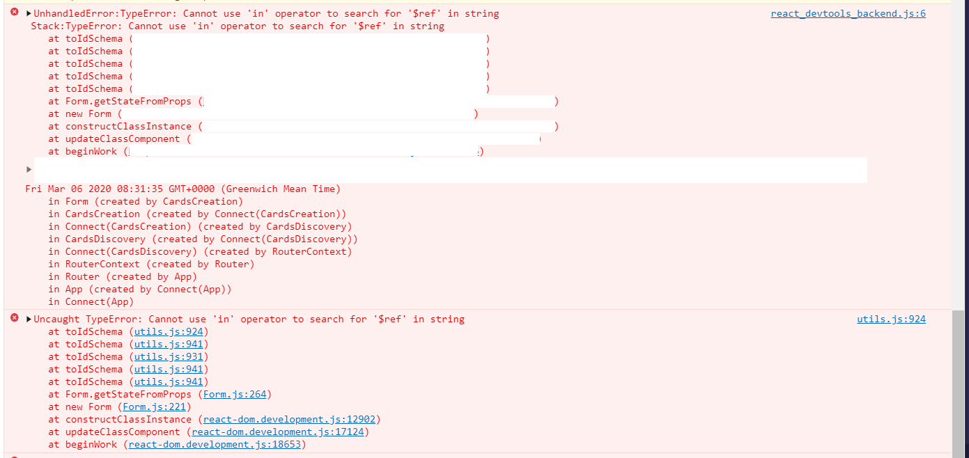 Playground Crashes With Invalid Schema Instead Of Showing An Error