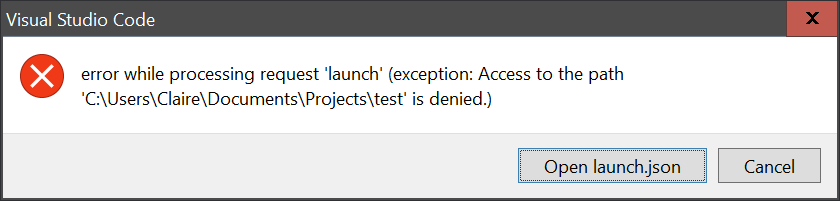 Access Denied on project launch · Issue #1 · Antix-Development/VSCode-Gideros-Debug · GitHub