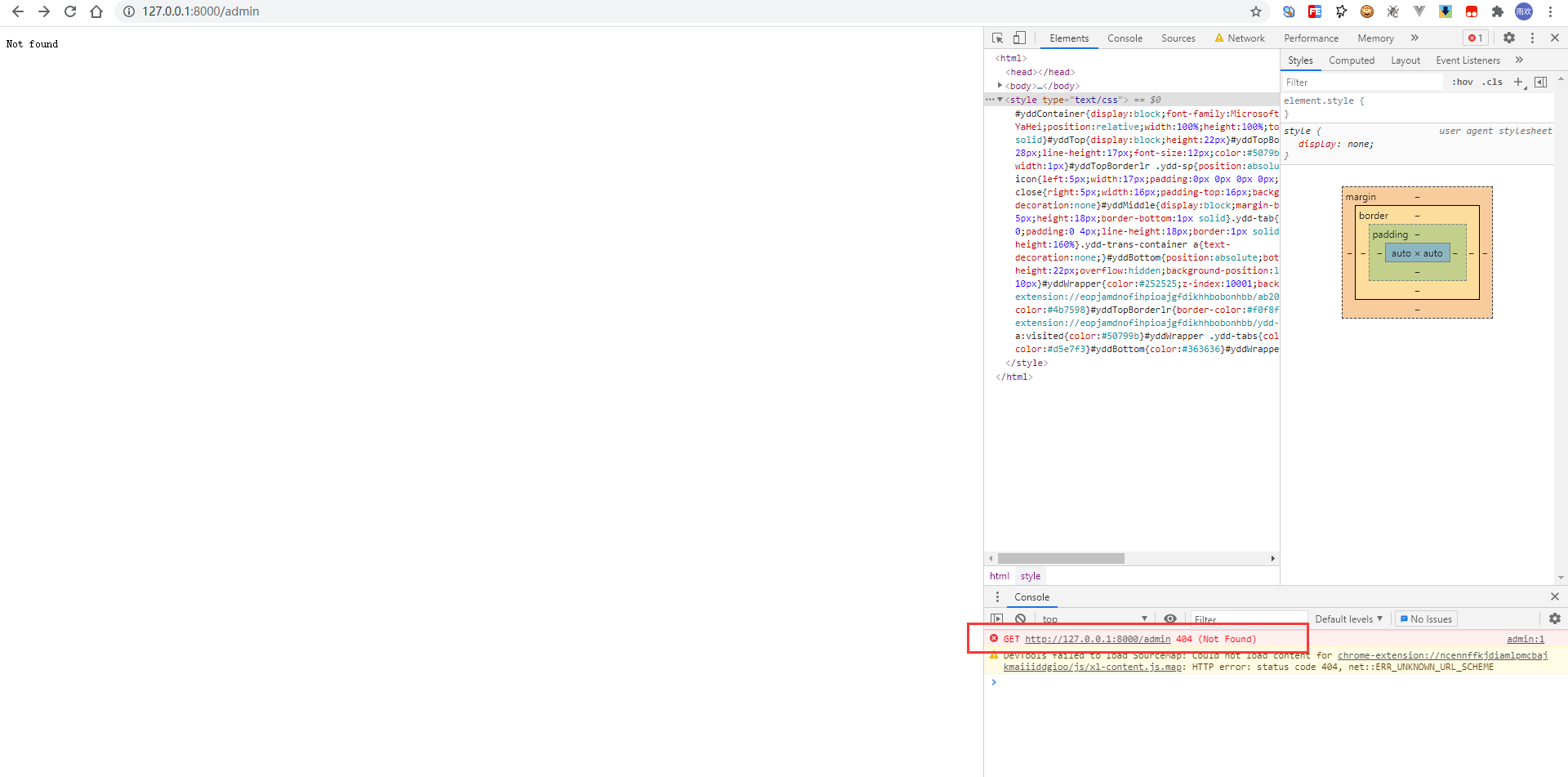 Strapi development -watch-admin 404 · Issue #5877 · strapi/strapi · GitHub