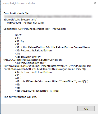 UIA_Browser Mozilla Class 0x80004003 - Pointer not valid · Issue #27 · Descolada/UIAutomation ...
