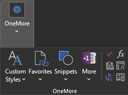 OneMore Action List Keyboard Shortcut · Issue #629 · stevencohn/OneMore · GitHub