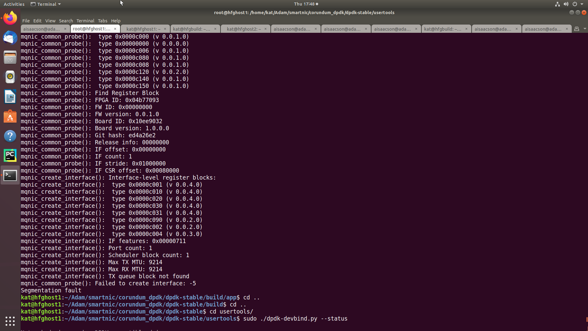 DPDK for Xilinx/AMD Alveo U50 and U280 100GbE · Issue #4 · missinglinkelectronics/dpdk-stable ...
