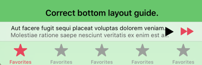 Labels overlapping buttons when UIBarButtonItem has custom view in it · Issue #260 · LeoNatan ...