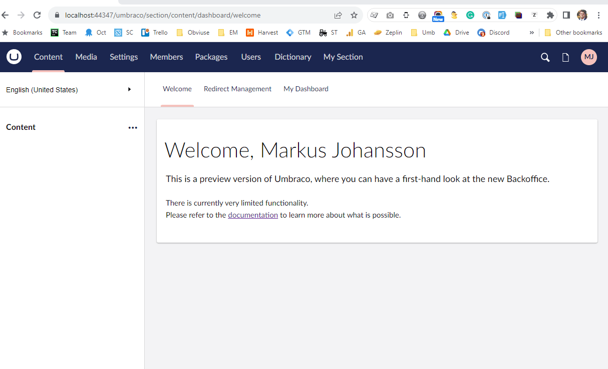 Regression In Ux For Create Dialog · Issue 845 · Umbraco Umbraco Cms Backoffice · Github