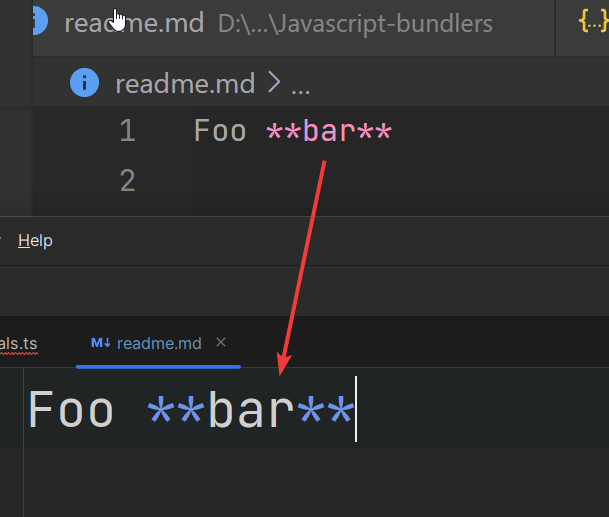 Booleans and markdown bold · Issue #6 · edsulaiman/jetbrains-rider-dark-theme · GitHub