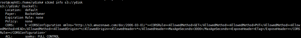 The CORS config does not take effect · Issue #1251 · s3tools/s3cmd · GitHub