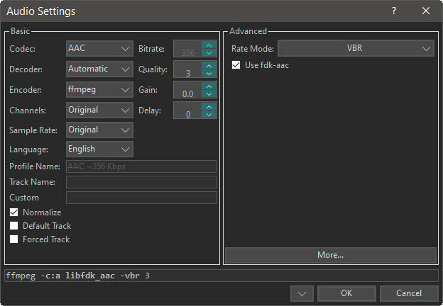 Ffmpeg Coding Audio Very Slower · Issue 548 · Staxrip Staxrip · Github