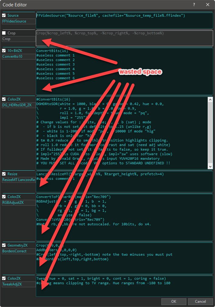 Add scrollbar to code editor · Issue #567 · staxrip/staxrip · GitHub