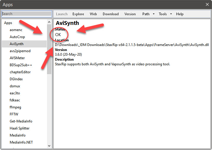 ERROR: A newer Avisynth+ version is required · Issue #208 · staxrip/staxrip · GitHub
