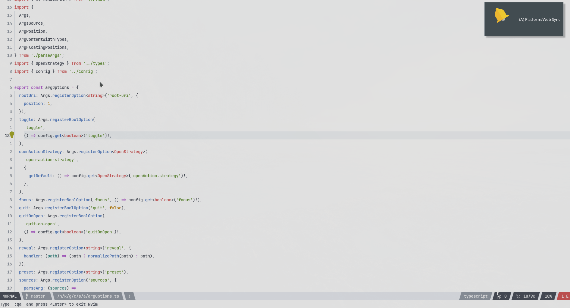Code actions stopped working since last commit · Issue #133 · nvimdev/lspsaga.nvim · GitHub