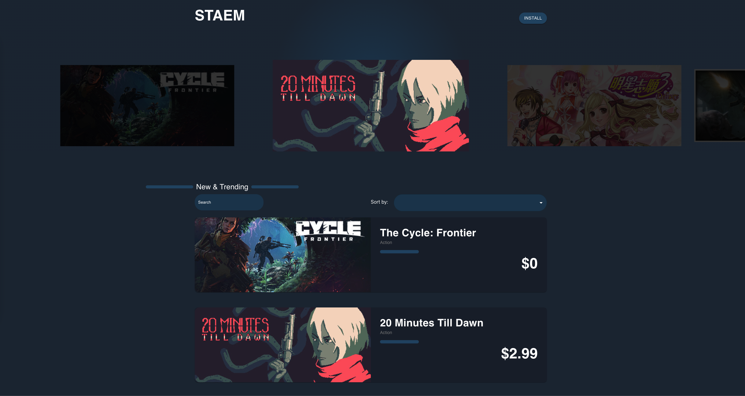 GitHub - PatrycjaKubiczek/staem-project: Project based on "I design ...