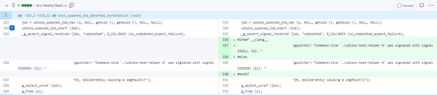 Test Fails With Clang · Issue 1200 · Storaged Project Udisks · Github