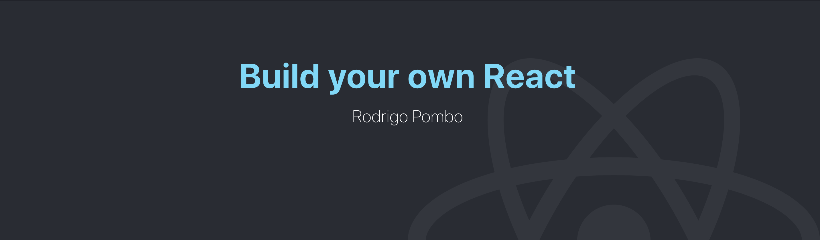知识搬运工- build your own react · Issue #15 · Yangfan2016/Yangfan2016.github.io · GitHub