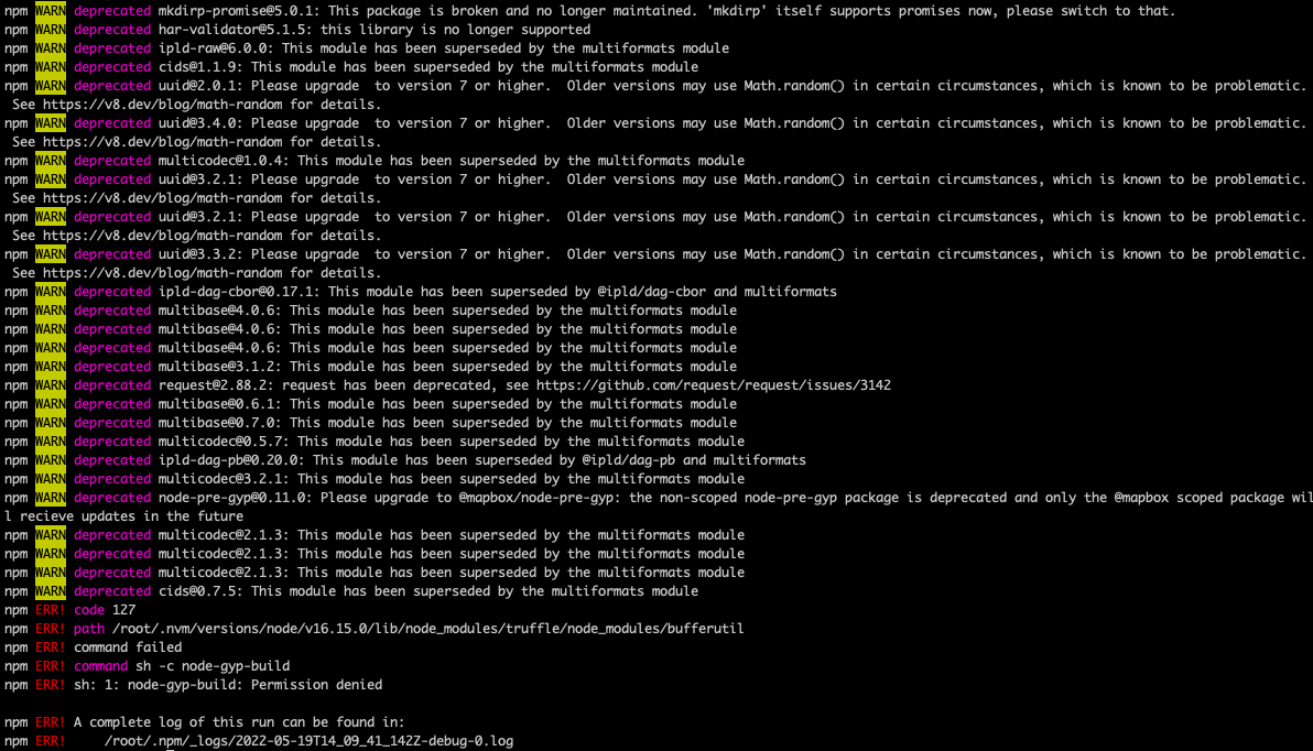 Failed to install truffle · Issue #5129 · trufflesuite/truffle · GitHub