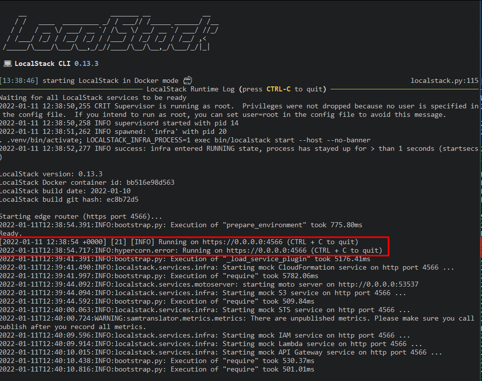 bug: Unable to reach Api Gateway endpoint created by samlocal · Issue #5252 · localstack ...