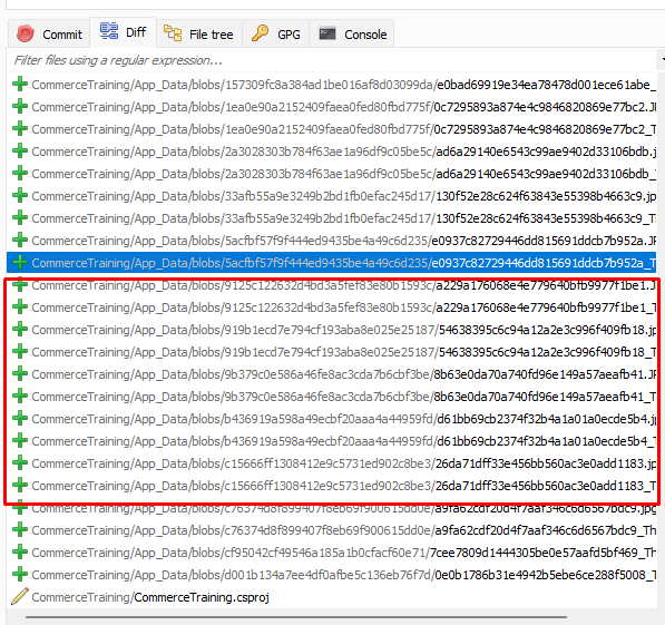 Can not click to file in diff tab window 11. · Issue #9325 · gitextensions/gitextensions · GitHub