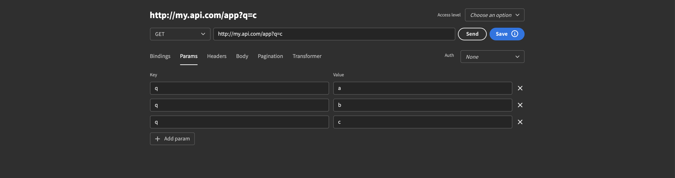 Rest Api Duplicate Values For Query Parameters · Issue 4844 · Budibasebudibase · Github 4807