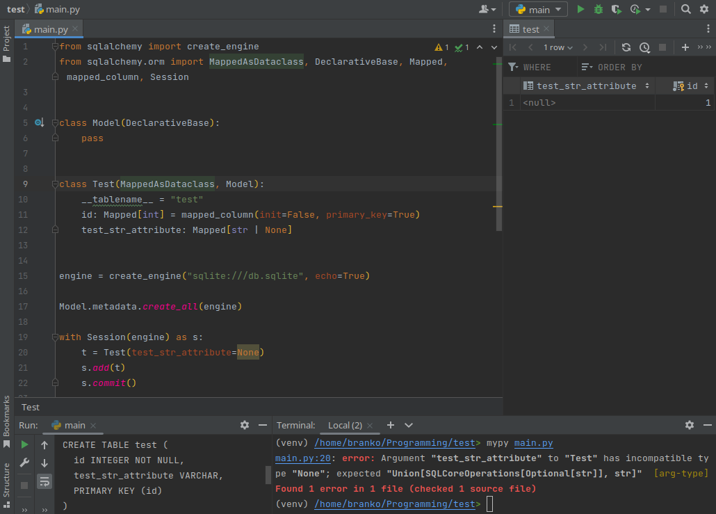 MappedAsDataclass Optional generates non-Optional typing annotations ...