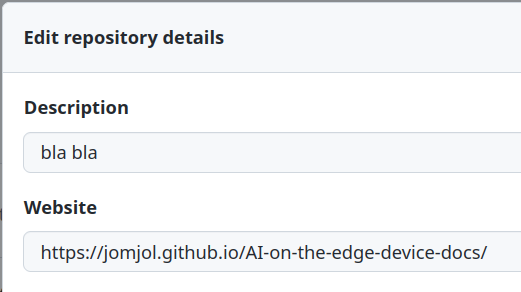Update repo settings · Issue #1764 · jomjol/AI-on-the-edge-device · GitHub
