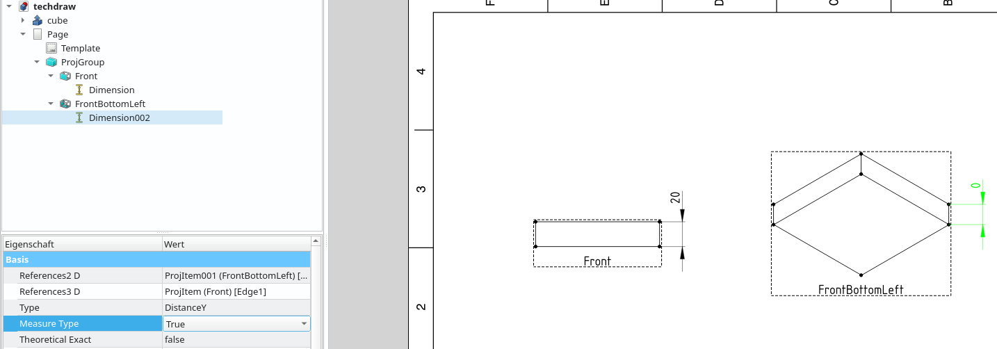 [Problem] TechDraw: Measure Type = True always returns 0 · Issue #8203 · FreeCAD/FreeCAD · GitHub