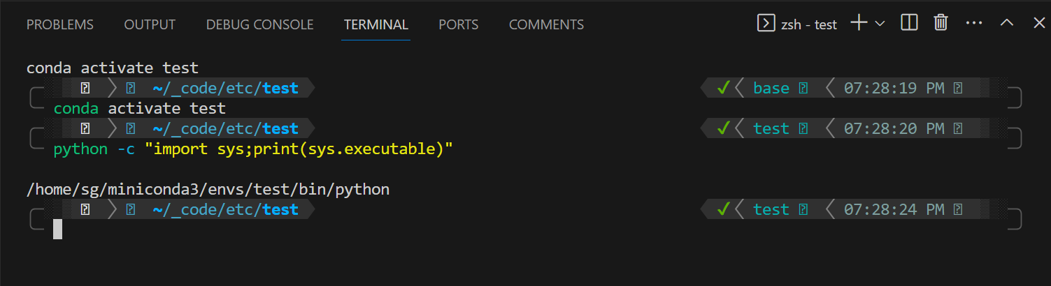python environment is not activated in the new terminal · Issue #22141 · microsoft/vscode-python ...
