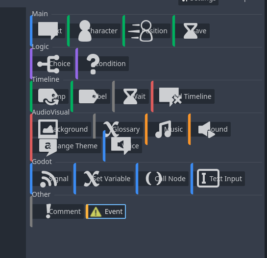 Missing actions when loading the plugin [2.0 alpha 1] · Issue #1158 · dialogic-godot/dialogic ...
