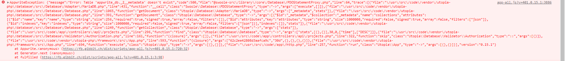 🐛 Bug Report: Fresh appwrite docker-compose installation. · Issue #3496 · appwrite/appwrite · GitHub