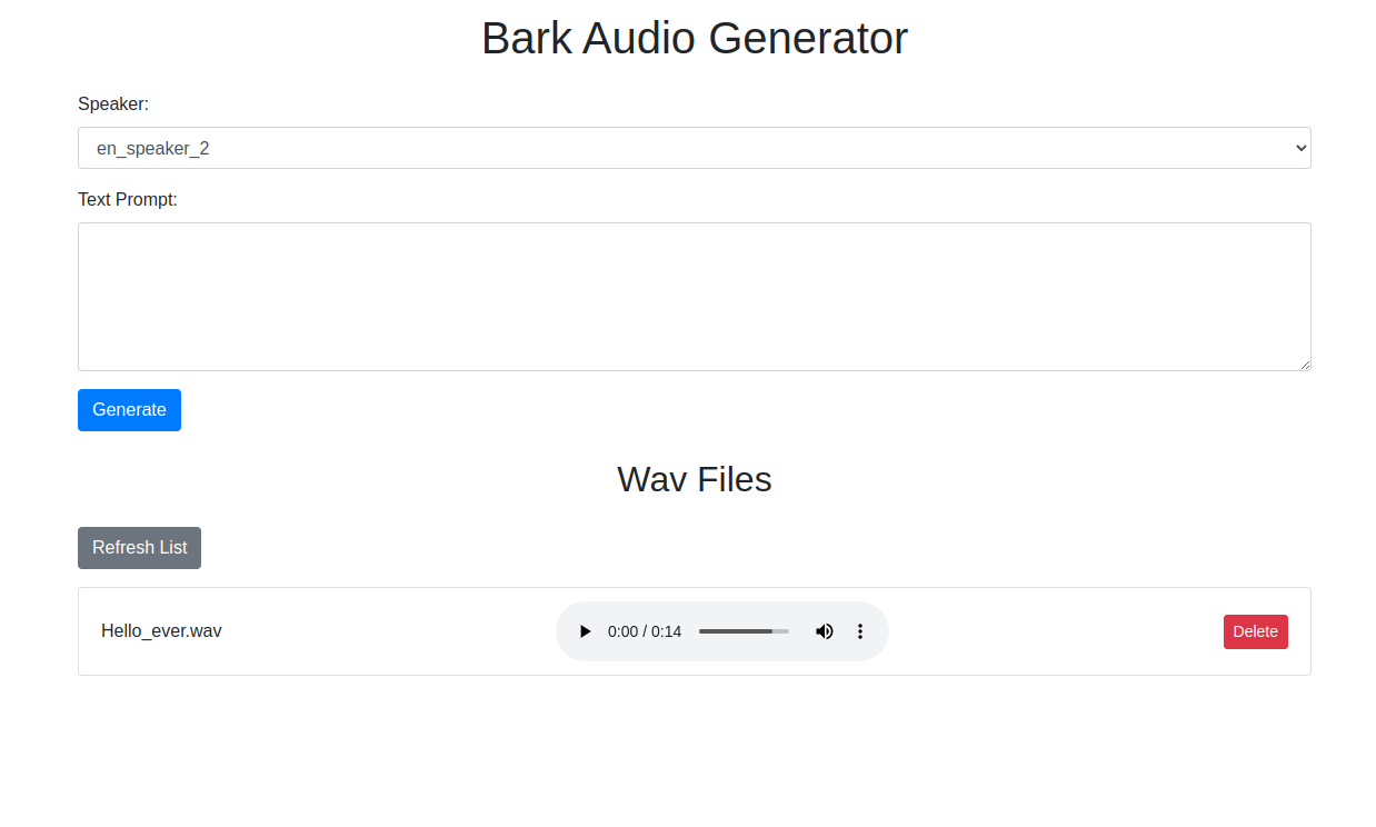 GitHub - wolfgangmeyers/barkweb: Quick and dirty website to generate ...