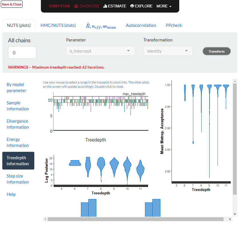 max_treedepth in brmsfit not reported to shinystan · Issue #431 · paul-buerkner/brms · GitHub