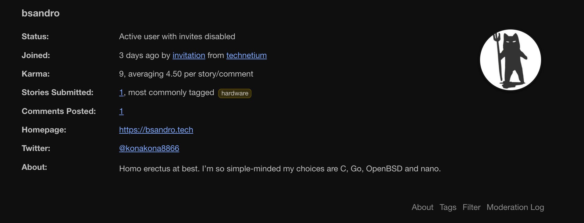 profile page · Issue #19 · kamp-us/monorepo · GitHub