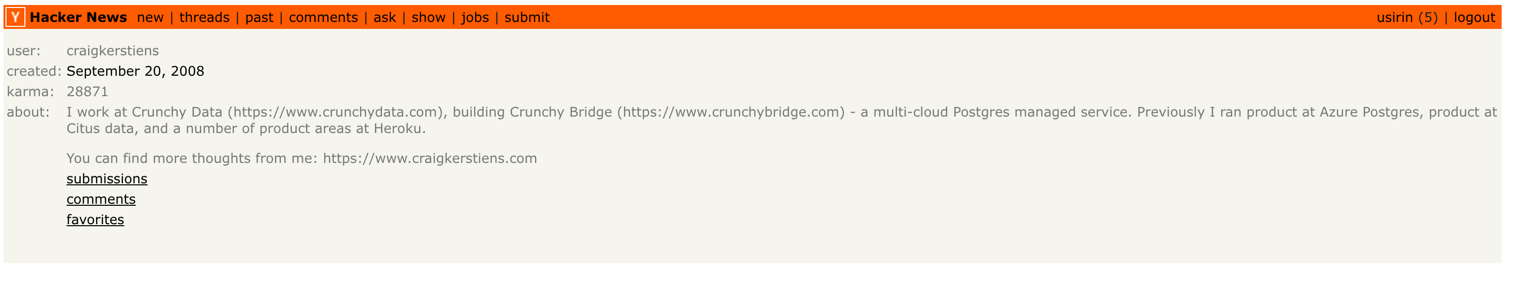 profile page · Issue #19 · kamp-us/monorepo · GitHub