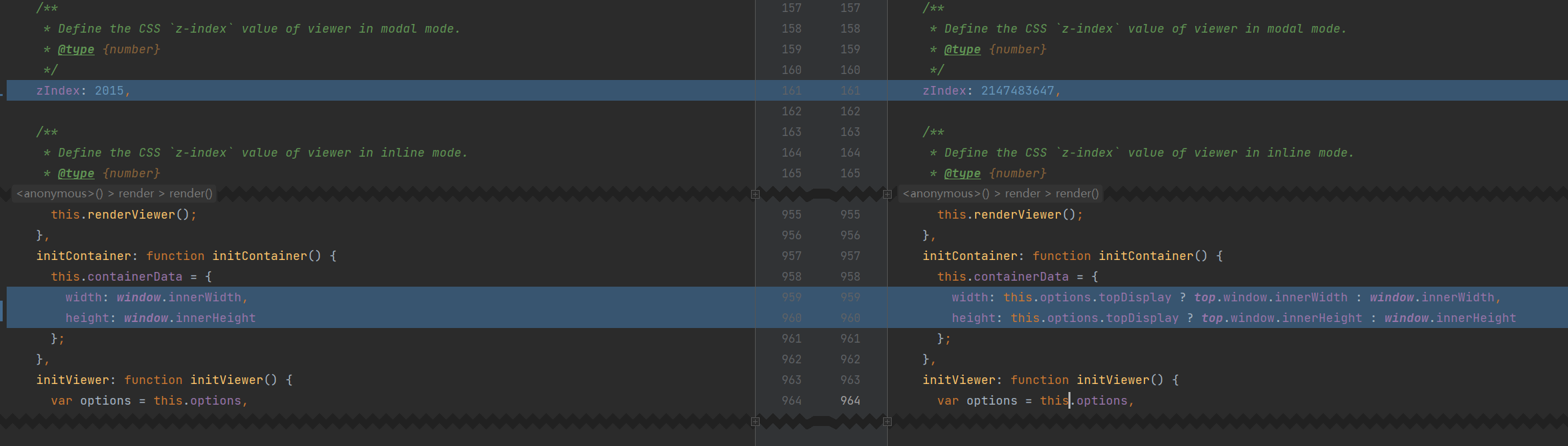 iframe 中调用viewer 在顶层显示时图片不居中 · Issue #206 · fengyuanchen/viewerjs · GitHub