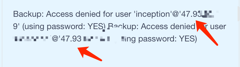 后台配置的Inception备份库与报错提示的无权限备份库不同 · Issue #123 · cookieY/Yearning · GitHub