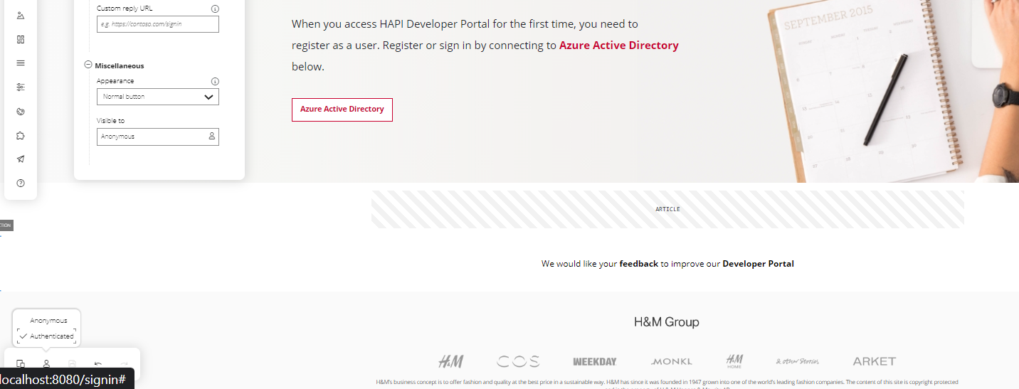 Widget - Sign-In : OAuth button visibility issue · Issue #2028 · Azure ...