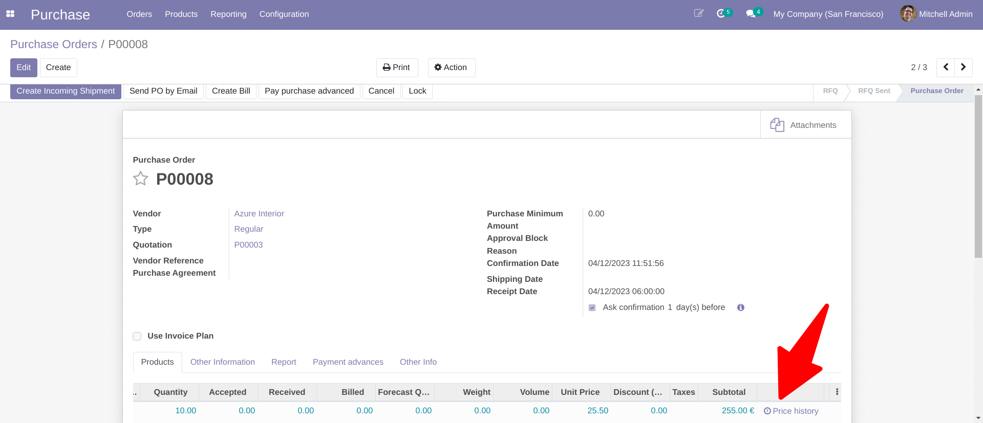 [14][IMP] purchase_order_line_price_history Usability of the history button · Issue #1841 · OCA ...