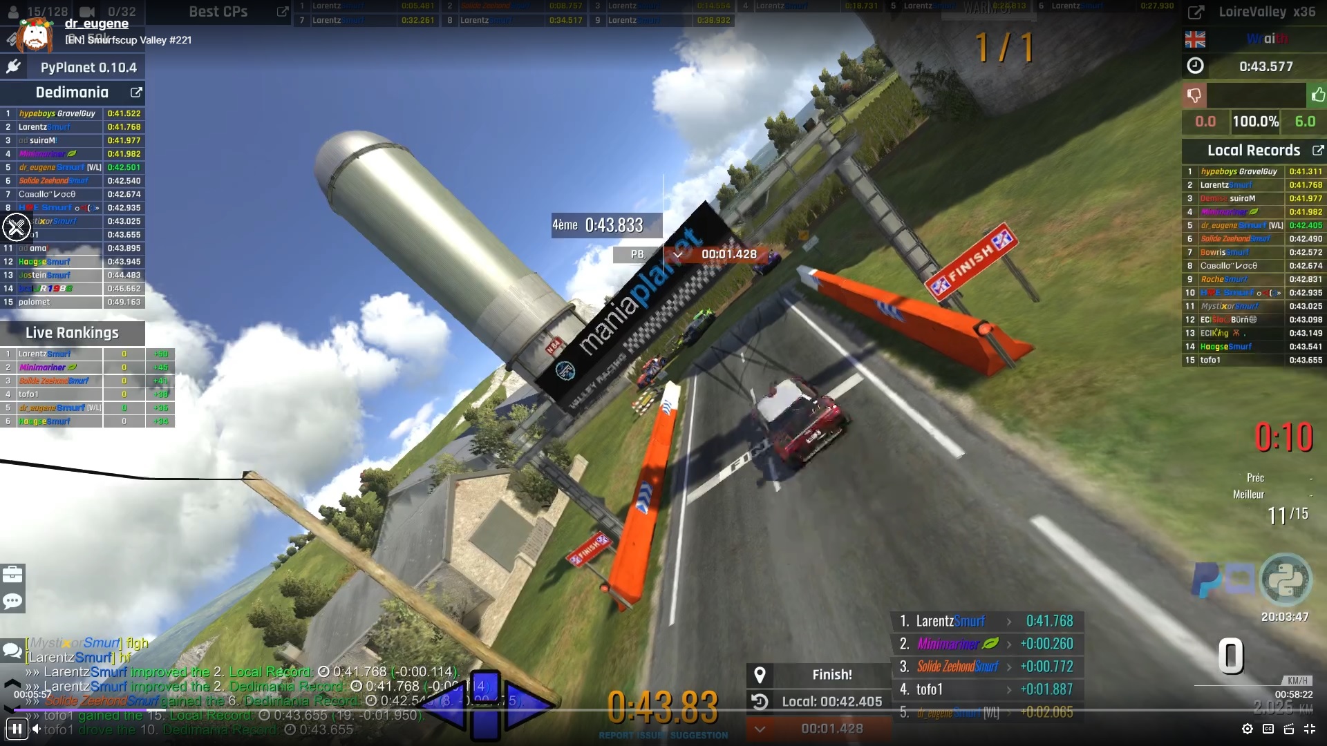 [WarmUp Screen is not properly visible in ManiaPlanet] · Issue #1236 ...