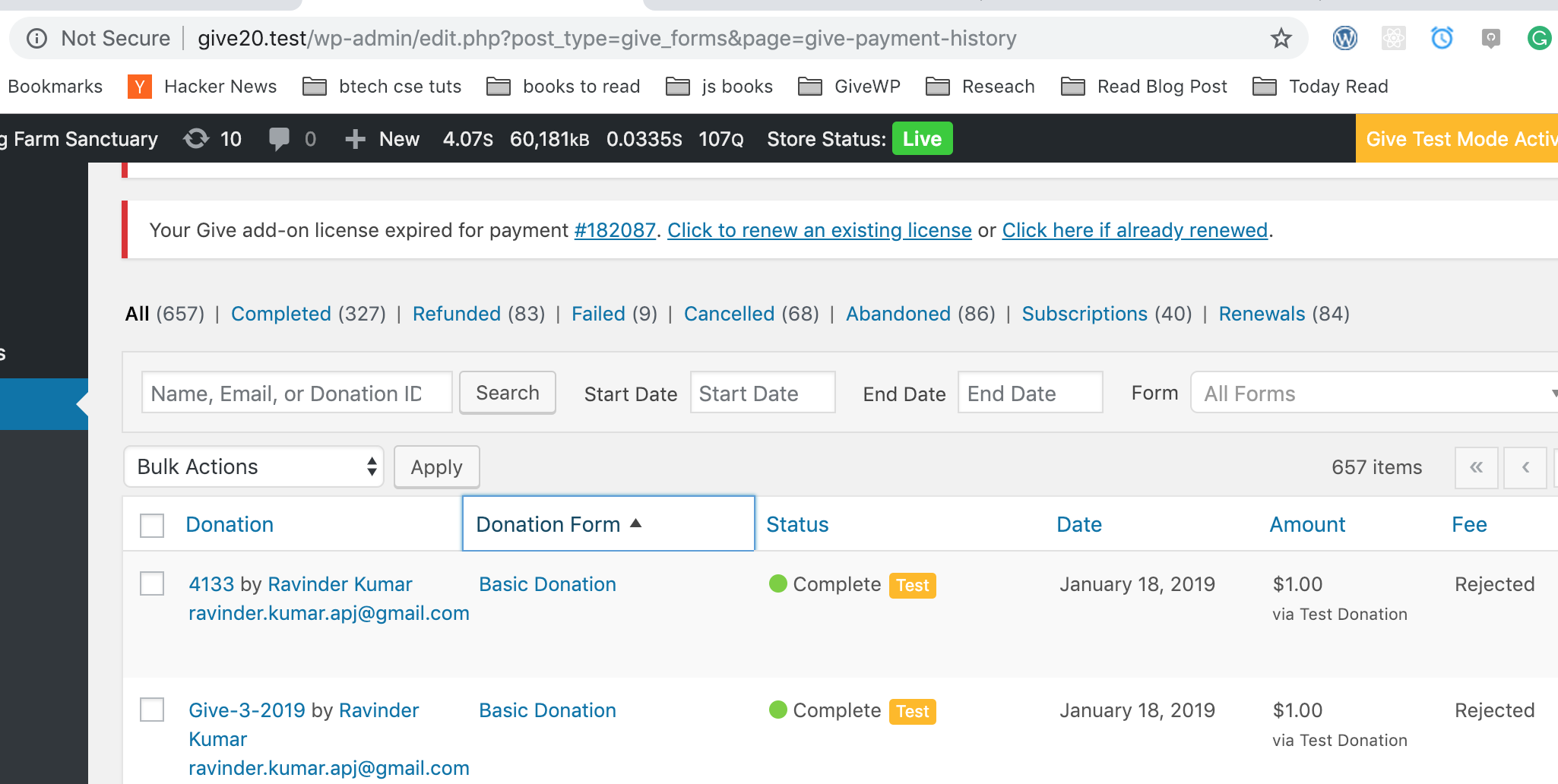 fix: review cache deletion logic · Issue #3951 · impress-org/givewp · GitHub