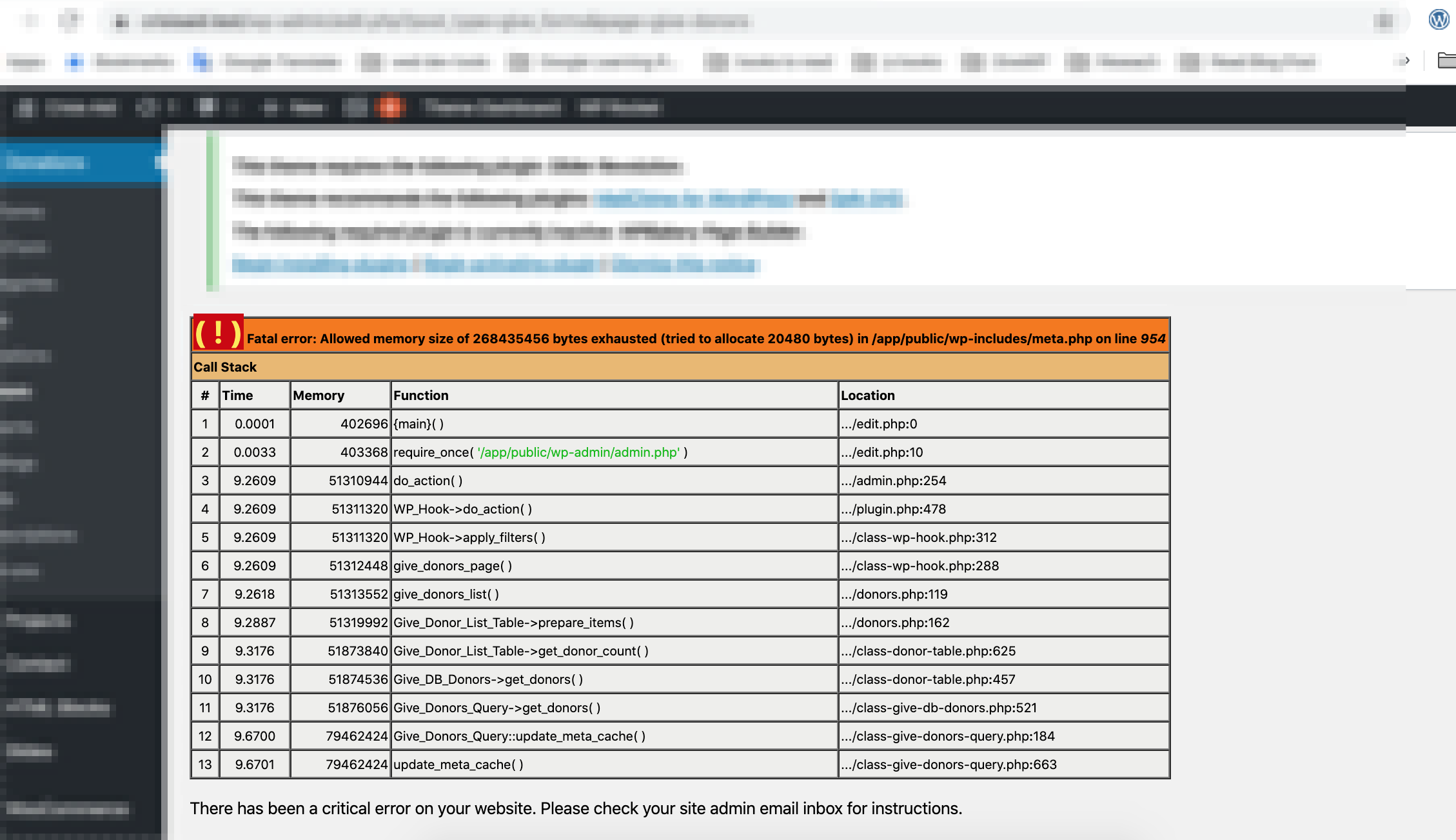 fix: prevent fatal error on donor list page · Issue #4444 · impress-org/givewp · GitHub