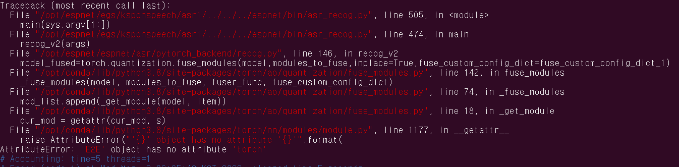 Error in fusing layers · Issue #4147 · espnet/espnet · GitHub