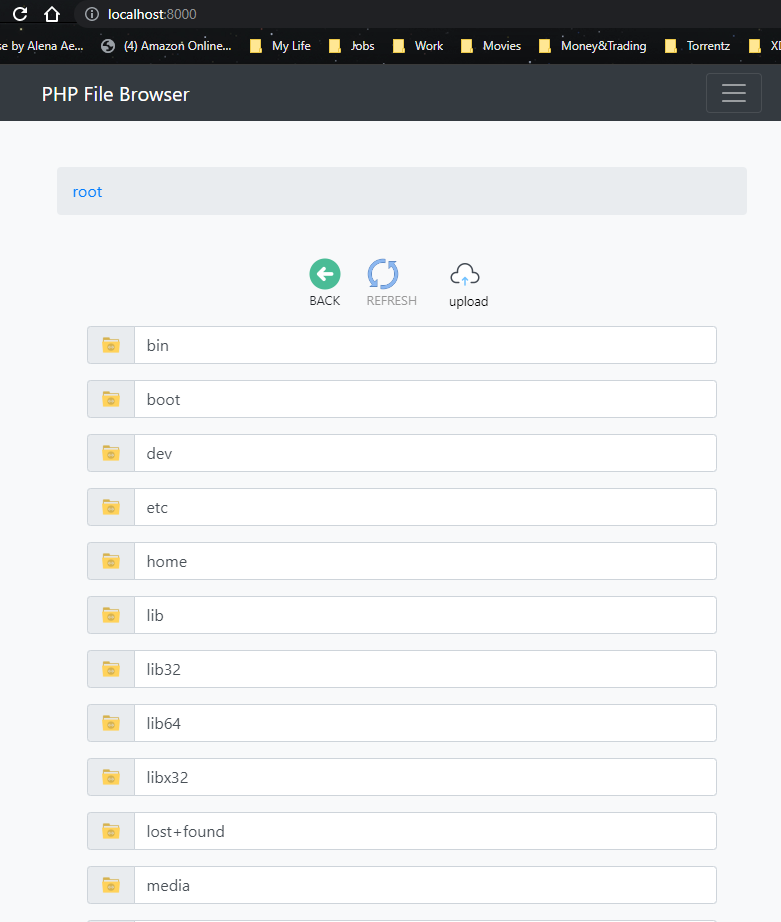 GitHub - NhlalukoG/PHP-File-Browser: PHP Web Server File Browser