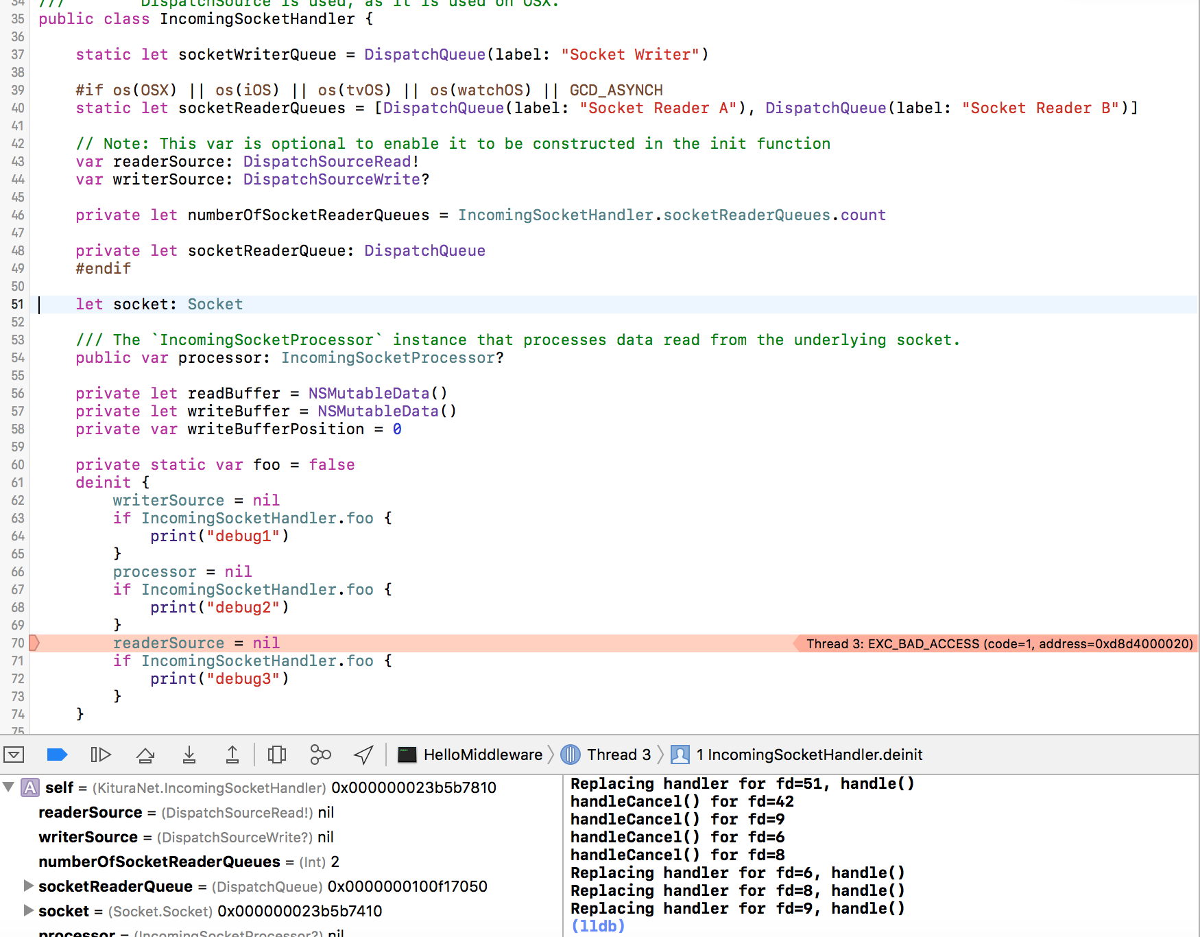 Crashes on Mac with KituraPageLeakSpike and JMeter driver · Issue #1034 · Kitura/Kitura · GitHub