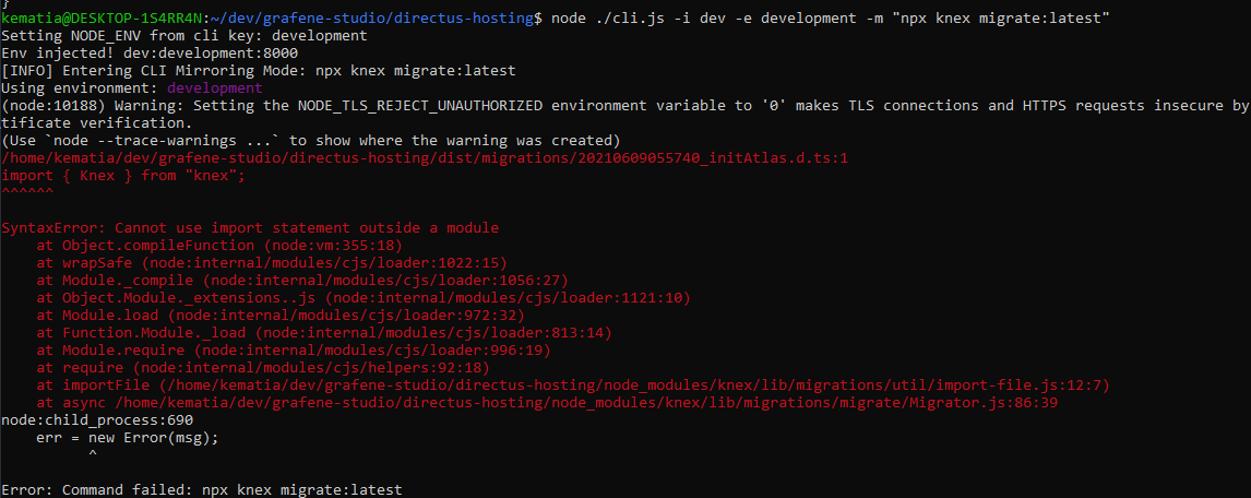 Knex Migrate Attempts To Load D Ts Files · Issue 4517 · Knex Knex · Github